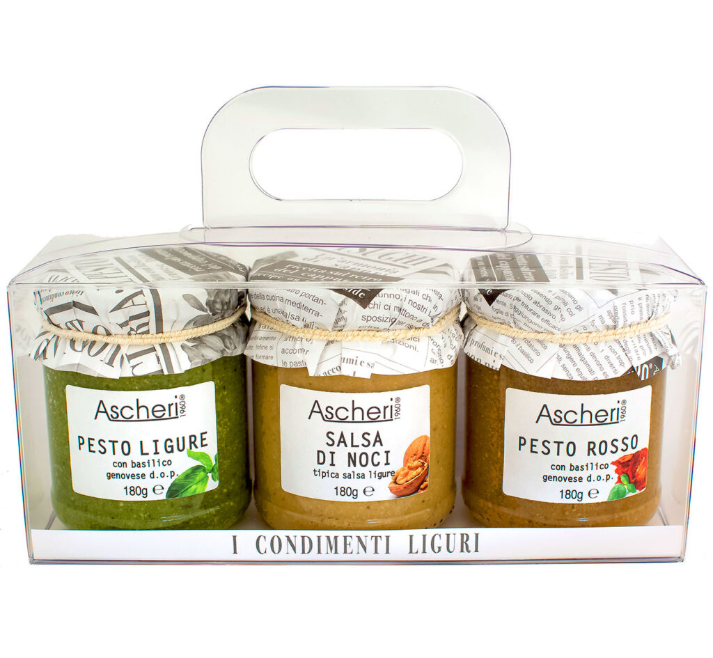 Box CONDIMENTI LIGURI - Ascheri 1960
