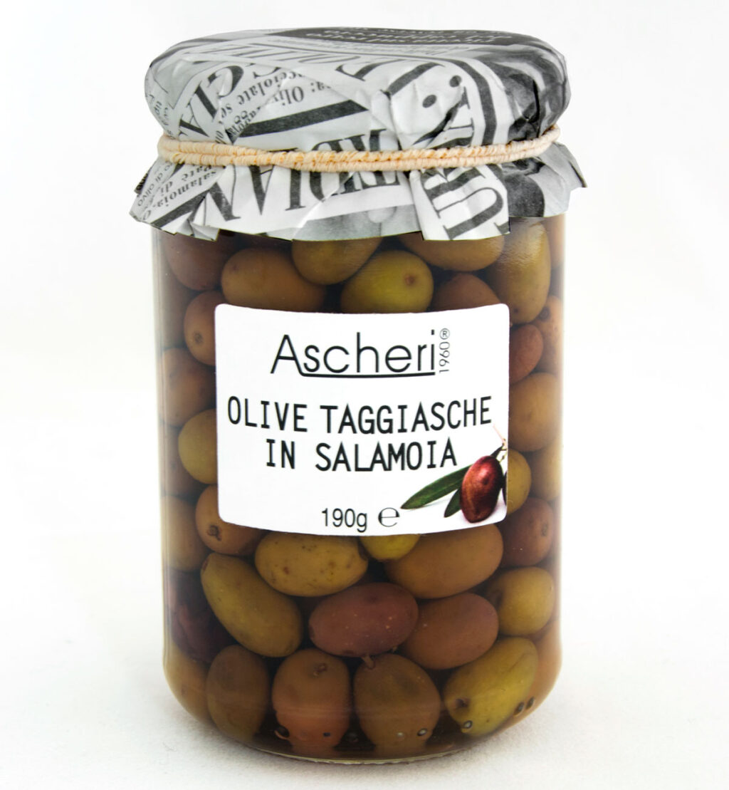 TAGGIASCA OLIVES IN BRINE - Ascheri 1960